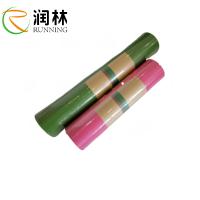 China Foam Custom Thick EVA Yoga Mat 4mm 6mm Pure Colors Double Layer Yoga Mat for sale
