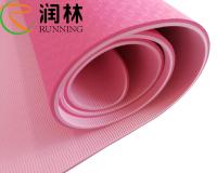 China Foam Custom Thick EVA Yoga Mat 4mm 6mm Pure Colors Double Layer Yoga Mat for sale