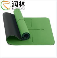 China Eco Friendly TPE Non Slip Exercise Yoga Mat Customized 4mm 6mm 8mm 10mm for sale