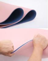 China Fitness Pilates Organic Tpe Yoga Mat Waterproof Non Slip Custom Logo for sale