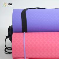 China Personalized Custom Tpe Pilates Yoga Mat Thick 6mm Foam Foldable With Logo for sale