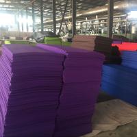China High Density Custom Logo PVC Yoga Mat Label Private Various Sizes Eco Friendly for sale