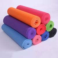 China High Density Custom Logo PVC Yoga Mat Label Private Various Sizes Eco Friendly for sale