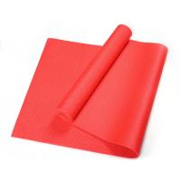 China Gym Custom Print PVC Yoga Mat 3mm 4mm 5mm 6mm 8mm Thick With Carry Strap for sale