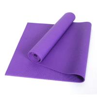 China Gym Custom Print PVC Yoga Mat 3mm 4mm 5mm 6mm 8mm Thick With Carry Strap for sale