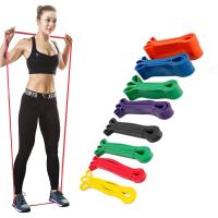 China 100% Latex Power Resistance Loop Bands Set Pull Up Assist Band Custom Printed for sale