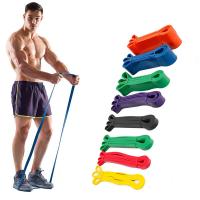 China 100% Latex Power Resistance Loop Bands Set Pull Up Assist Band Custom Printed for sale
