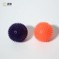 China Indoor Yoga Massage Rubber Ball Spiky Massage Gym Ball for sale