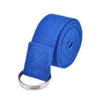 China D Ring Cotton Belt Loops Fitness Stretch Bands Custom Yoga Strap Adjustable for sale