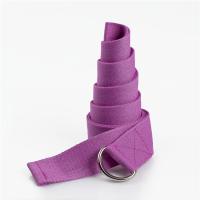China Polyester Cotton Yoga Strap Belt Stretching Non Toxic for sale
