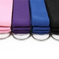 China Polyester Cotton Yoga Strap Belt Stretching Non Toxic for sale