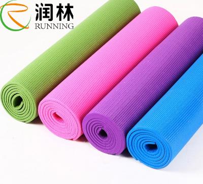 China Thick Exercise Pvc Rubber Custom Printed Yoga Mat Printing Fitness Equipment for sale