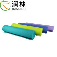 China Mat Towel PVC Custom Printed Organic Rubber Tpe Yoga Mats Eco Friendly for sale