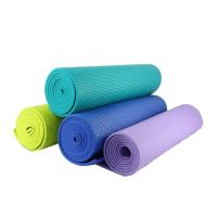 China Mat Towel PVC Custom Printed Organic Rubber Tpe Yoga Mats Eco Friendly for sale