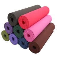 China 4mm 10mm Thick Eva Foam Yoga Mats Non Toxic For Fitness Pilates Gymnastics for sale