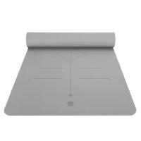 China Cuboid Anti Tears 4mm TPE Pvc Yoga Mat For Gymnastics Pilates for sale