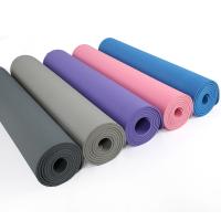 China Cuboid Anti Tears 4mm TPE Pvc Yoga Mat For Gymnastics Pilates for sale