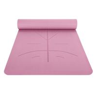 China Cuboid Anti Tears 4mm TPE Pvc Yoga Mat For Gymnastics Pilates for sale