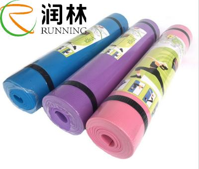 China Waterproof Memory Foam EVA Yoga Mat 4mm 5mm 6mm For Home Travel for sale