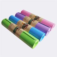 China Home Exercise Gym Workout Sports Thick EVA Foam Yoga Mat Anti Slip for sale