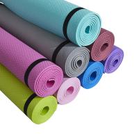 China Home Exercise Gym Workout Sports Thick EVA Foam Yoga Mat Anti Slip for sale