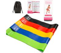 China Gym Yoga Resistance Band Loop Resistance Bands 5pcs Small Band Set for sale