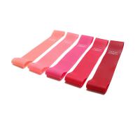 China Custom Printed Logo Yoga Stretch Band Latex Exercise Mini Loop Band for sale