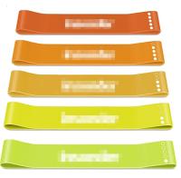 China Exercise Fitness Mini 10/12 Inch Resistance Elastic Band For Leg And Arm for sale