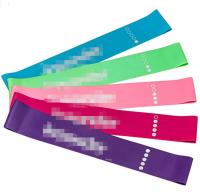 China Exercise Fitness Mini 10/12 Inch Resistance Elastic Band For Leg And Arm for sale