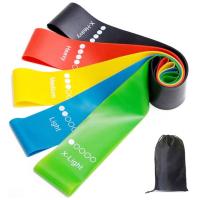 China Exercise Fitness Mini 10/12 Inch Resistance Elastic Band For Leg And Arm for sale