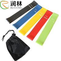 China Different Colors Option High Elastic Natural Latex Resistance Loop Bands Set 12x2 for sale