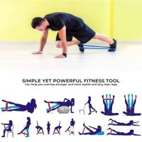 China Sport Fitness Rubber Elastic Loop Bands Training Yoga Gym Latex Resistance Bands for sale
