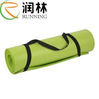 China Gym Fitness Exercise NBR Yoga Mat Single Layer Customized 15mm for sale