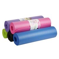 China Gym Fitness Exercise NBR Yoga Mat Single Layer Customized 15mm for sale