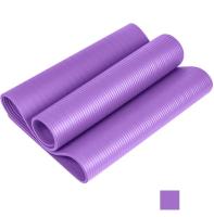 China High Density NBR Yoga Mat Anti Tear 8~20mm Thick With Carrying Strap for sale