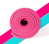 China 15 Mm Thickening NBR Yoga Mat Antiskid Exercise Yoga Mat Customized for sale