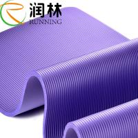 China 15 Mm Thickening NBR Yoga Mat Antiskid Exercise Yoga Mat Customized for sale