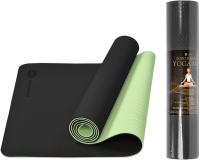China Exercises TPE Yoga Mat Non Slip Eco Friendly With Carrying Strap for sale