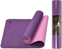 China Exercises TPE Yoga Mat Non Slip Eco Friendly With Carrying Strap for sale
