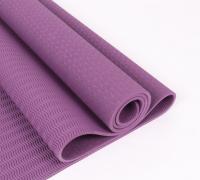 China New Design Purple Custom Tpe Yoga Mat Eco Friendly 183*61cm for sale