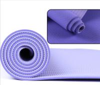China New Design Purple Custom Tpe Yoga Mat Eco Friendly 183*61cm for sale