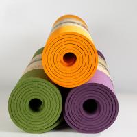 China Home Exercise TPE Yoga Mat Anti Skid ECO Friendly 1830 * 610 * 6mm for sale