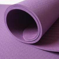 China High Density Exercise Gym TPE Yoga Mat Anti Slip ECO Friendly 3-10mm for sale
