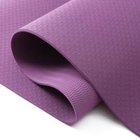China High Density Exercise Gym TPE Yoga Mat Anti Slip ECO Friendly 3-10mm for sale