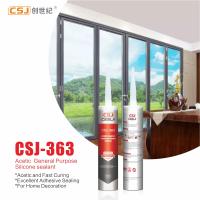 China Acetic Cure General Purpose Silicone Sealant For Windows / Glass for sale