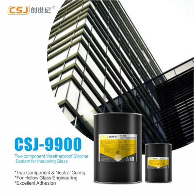 China Dual Cartridge Weatherproof Silicone Sealant CSJ SealGuard IG Pro For Insulating Glass for sale