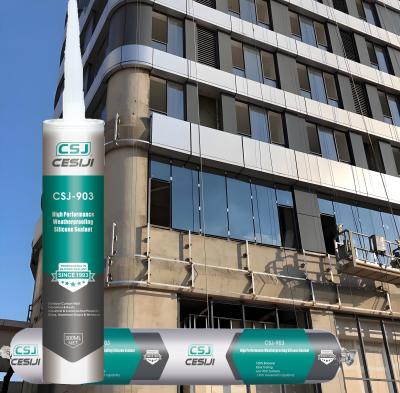 China Curtain Walls Weatherproofing Silicone Sealant UV Heat & Humidity Resistant for sale