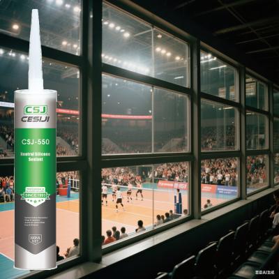 China Neutral Cure Weather Resistant Sealant For Window Installation / Glass Bonding for sale