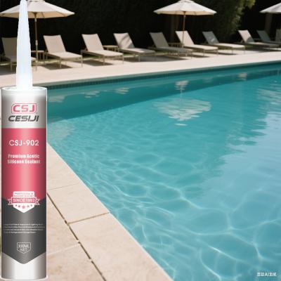 China Weather Resistance Acetoxy Silicone Sealant 300mL For Outdoor for sale
