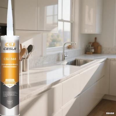 China Weatherproof Multi Purpose Silicone Sealant 300mL For Home Finishing for sale